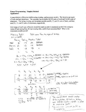 Notes Matrices - SOCI 1301 - Studocu