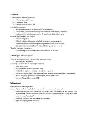 Slides Notes - Class 6 - Inchoate crimes Classification of an offense ...