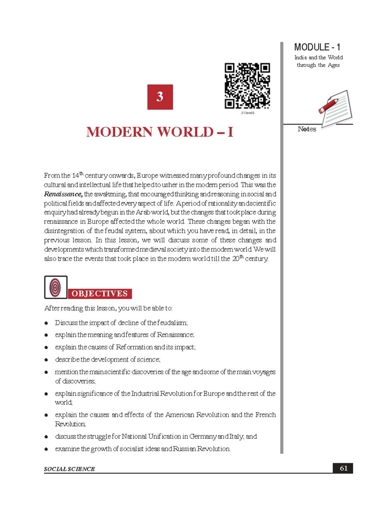 Lesson-03 - Chapter 3 - India and the World through the Ages Notes 3 ...