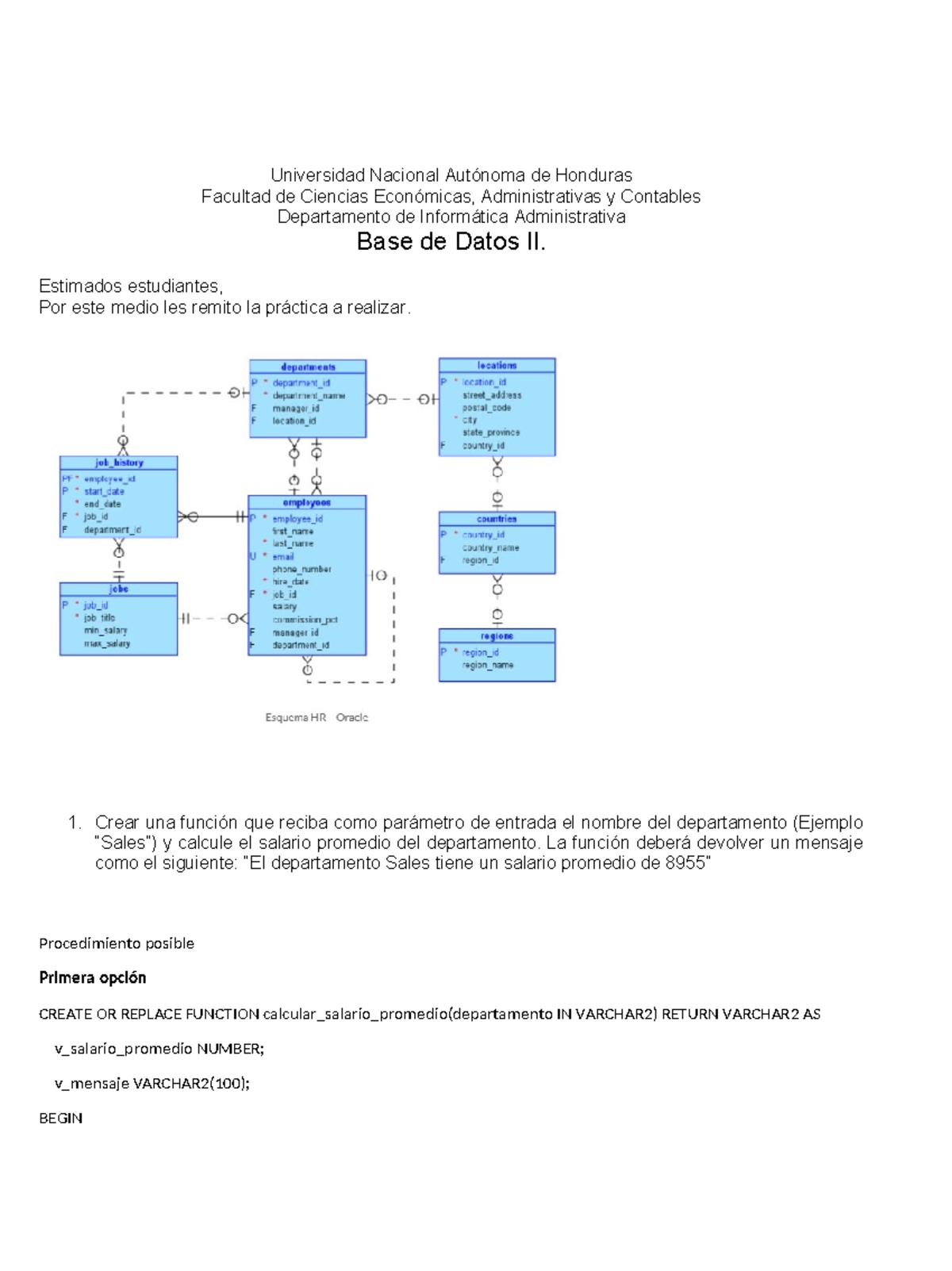 Practicas Plsql - para practica y tambien puede ser ejercicio de examen ...