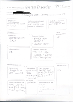 Ob test 2 redo - Example test question - Exam 2 Review Carrington ...