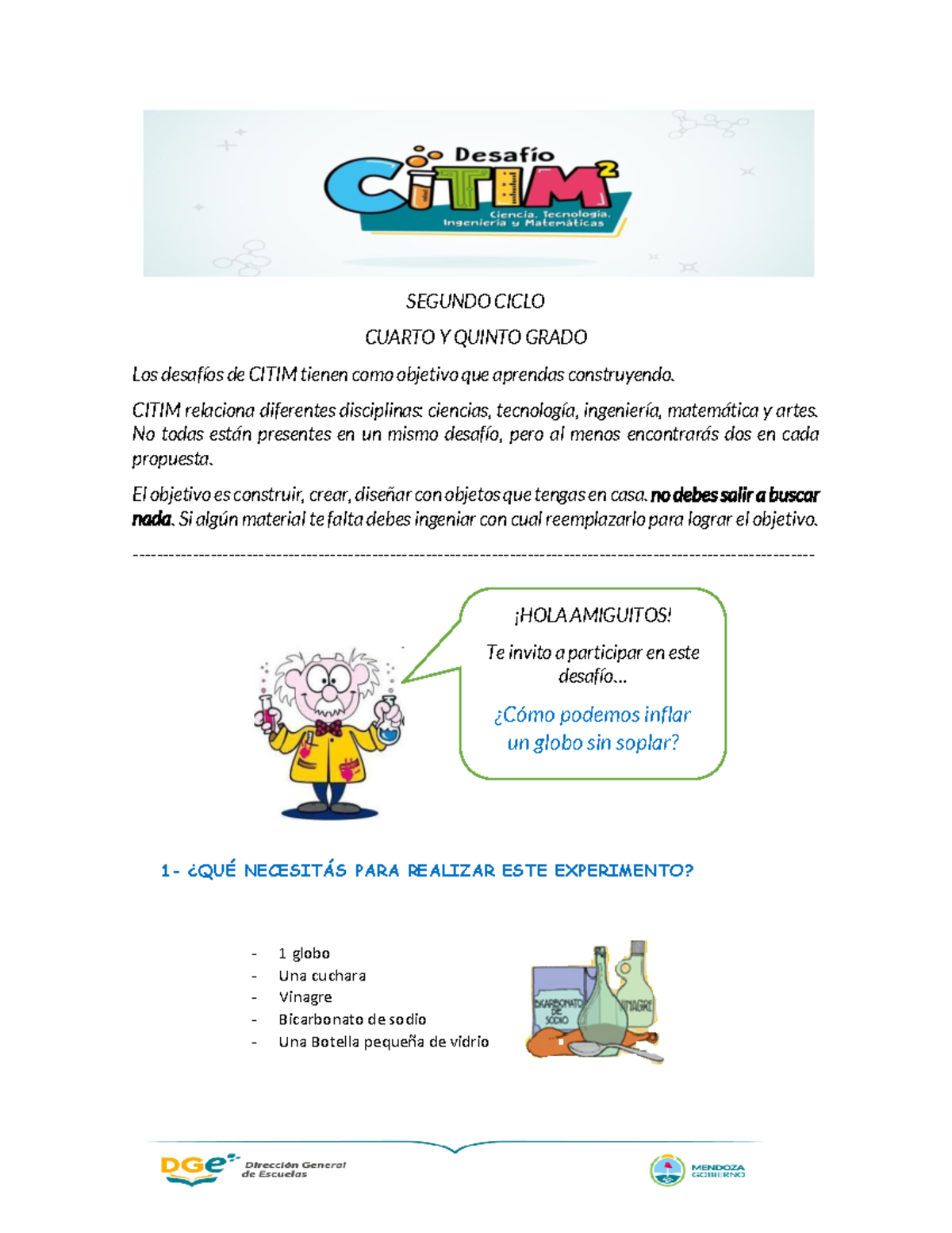 Primaria-2do - Documento - SEGUNDO CICLO CUARTO Y QUINTO GRADO Los ...