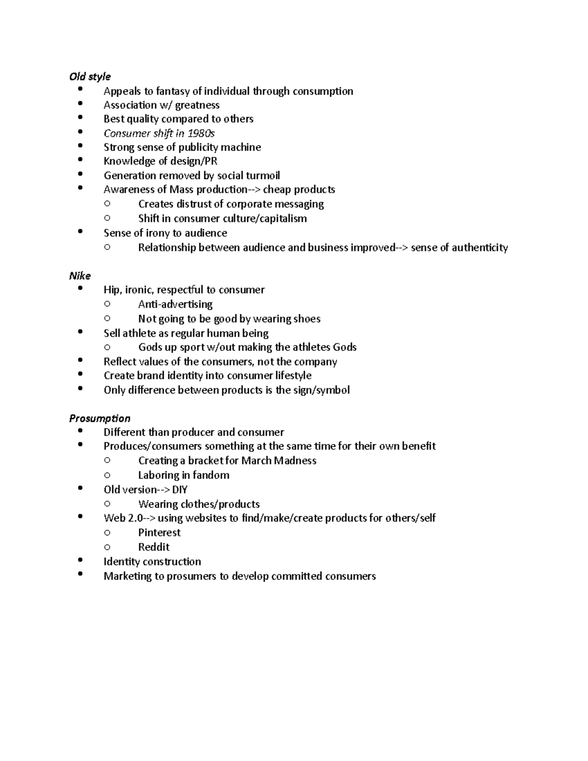 Prosumption - Todd Crossett - Old style Appeals to fantasy of ...