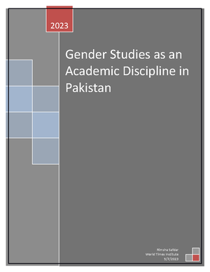 The Impact of Gender Roles and Stereotypes on the Educational Outcomes ...
