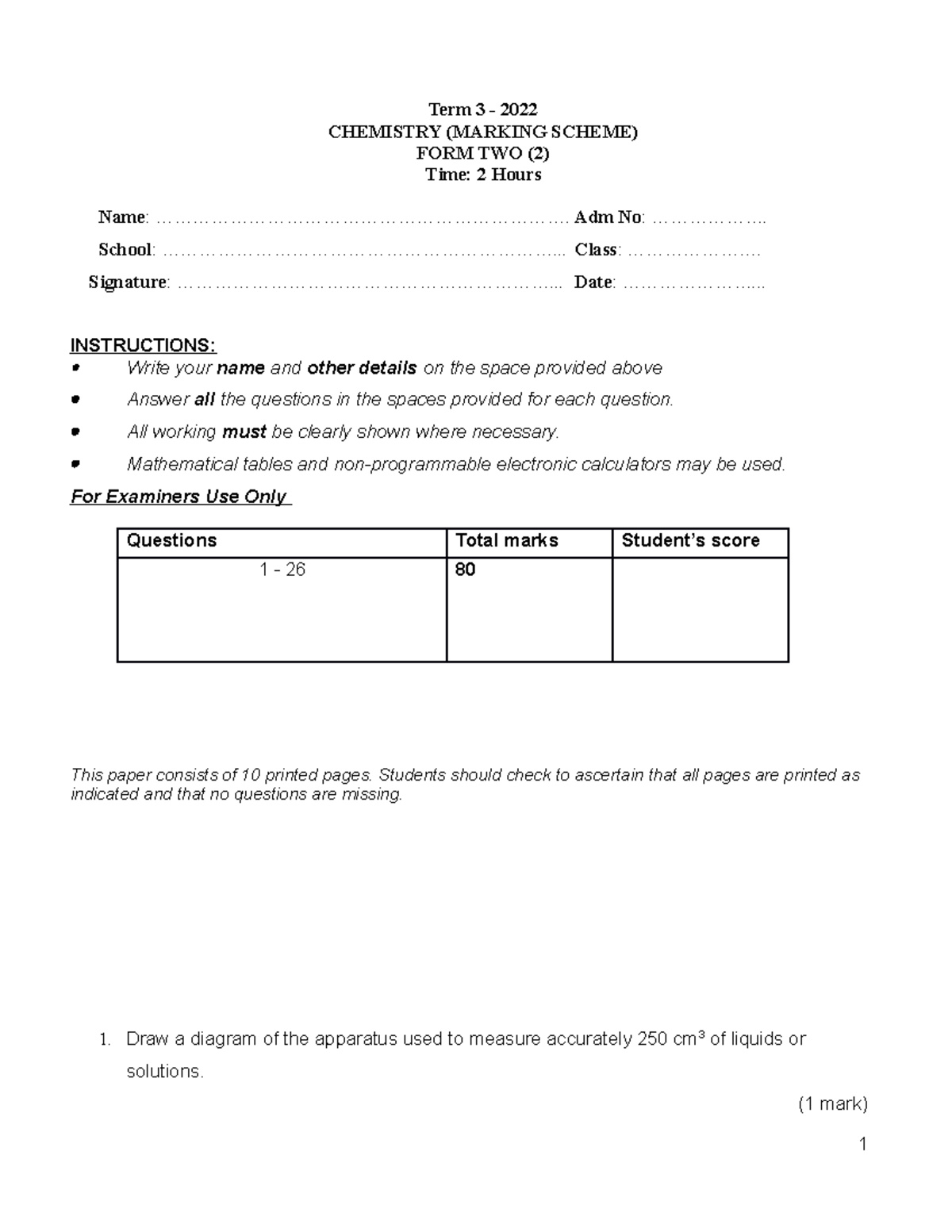 F2 CHEM MS - Cost accounting looks at segments of the organization and ...