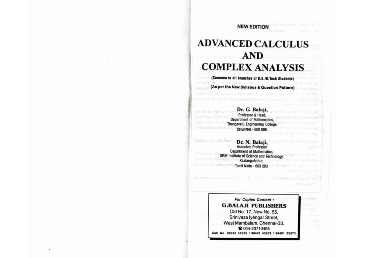 GBalaji Maths II Unit 1 240504 152449 - Advanced Calculus and complex ...