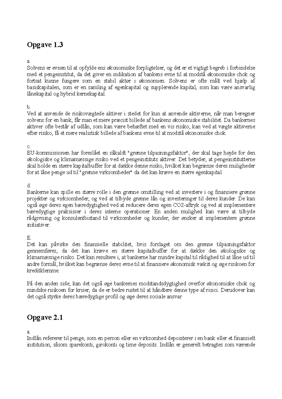 Facit finansieringcb - øvelser til noget fis modul modul fis haha vi kan godt øvelser til noget ...