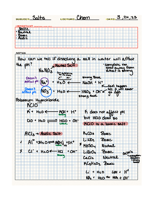 Titration - class notes - TITLE DATE ####### Titration 4 strong acid ...