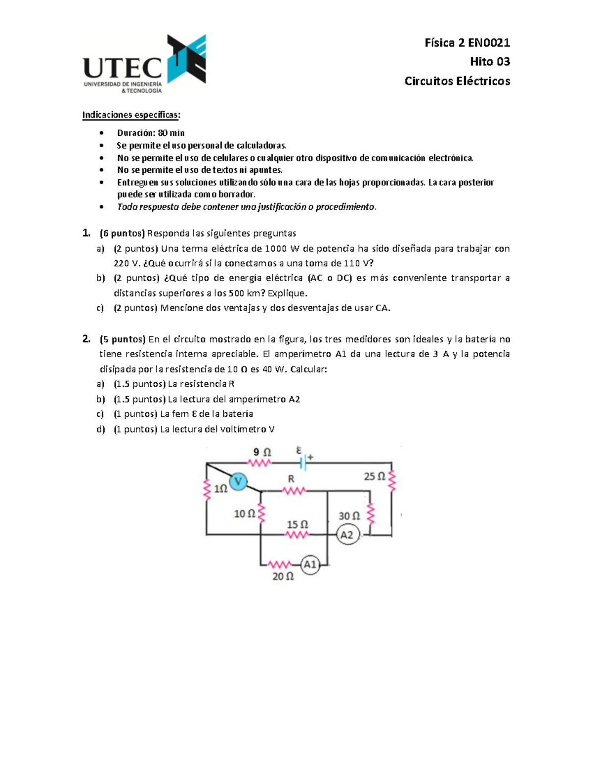 Hito 3 (circuitos) 2019-2 - Warning: TT: undefined function: 32 Warning: TT: undefined function ...