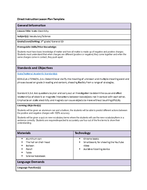 C732 Task 2 - This is a passed Task 2 doe Disciplinary Reading at WGU ...
