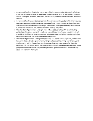 SET8 -5 finance - Financial literacy, macroeconomics, and other related ...