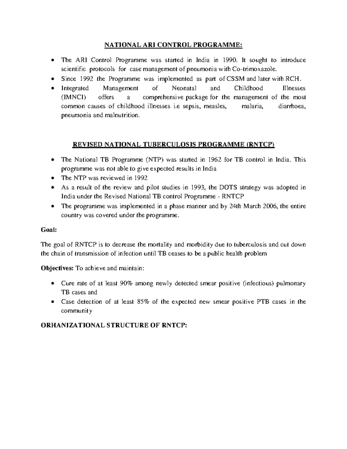 7. Unit 7 - Lecture notes - NATIONAL ARI CONTROL PROGRAMME: The ARI ...
