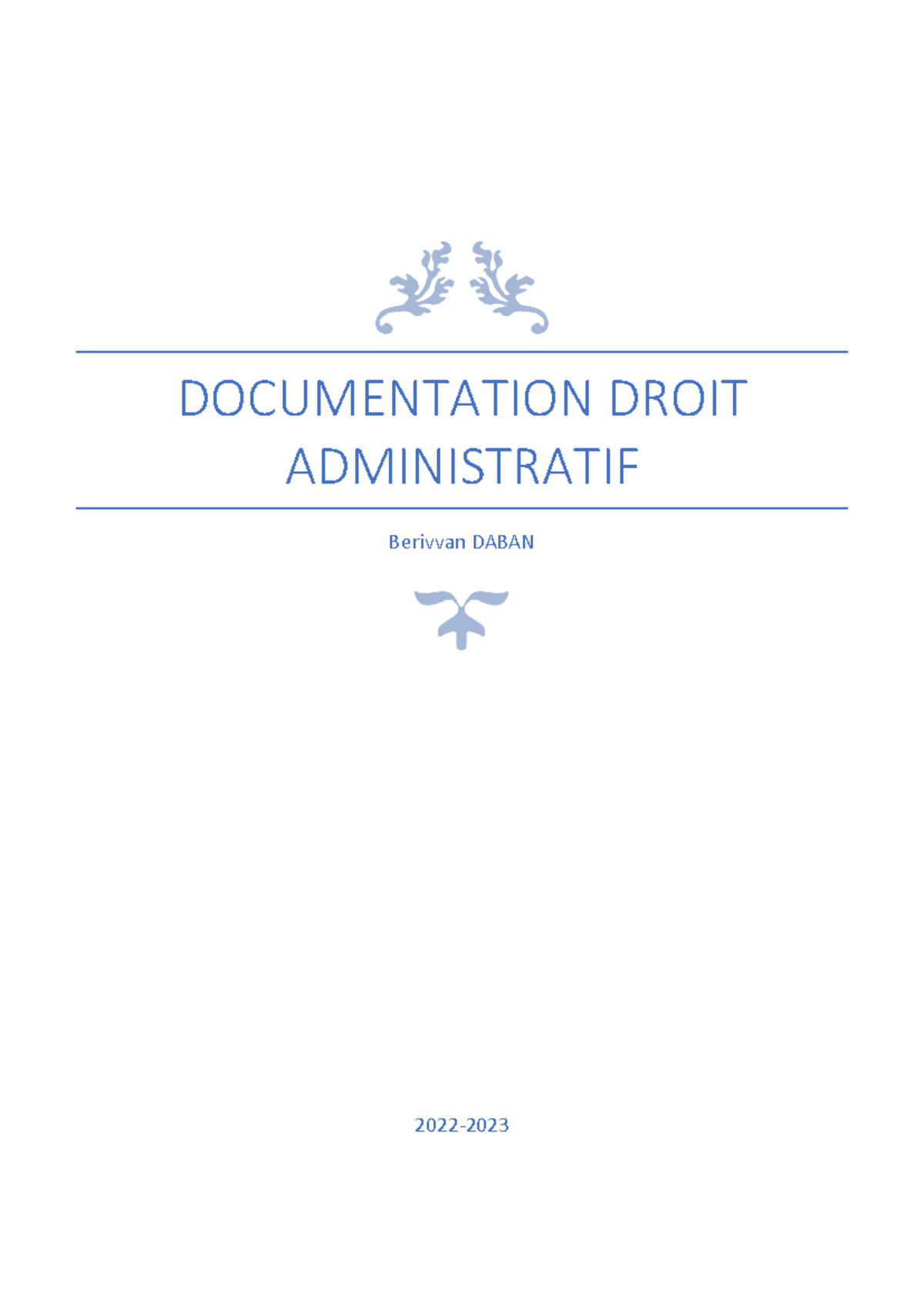 Documentation droit administratif - DOCUMENTATION DROIT ADMINISTRATIF ...