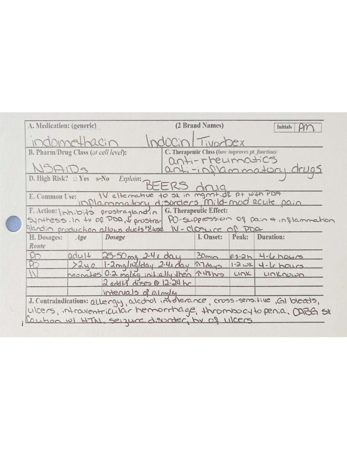 Week 3 drug cards - NURS 2927 - Studocu