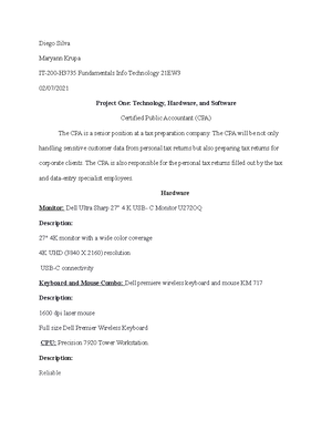 Intro TO IT UNIT 2 Milestone 2 - UNIT 2 — MILESTONE 2 Score 10/ You ...