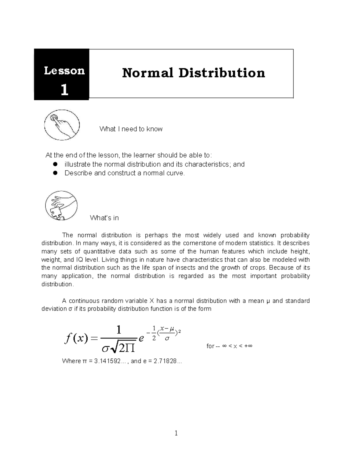 Math-2-Module-2 - Introduction to Religion - Lesson 1 Normal ...