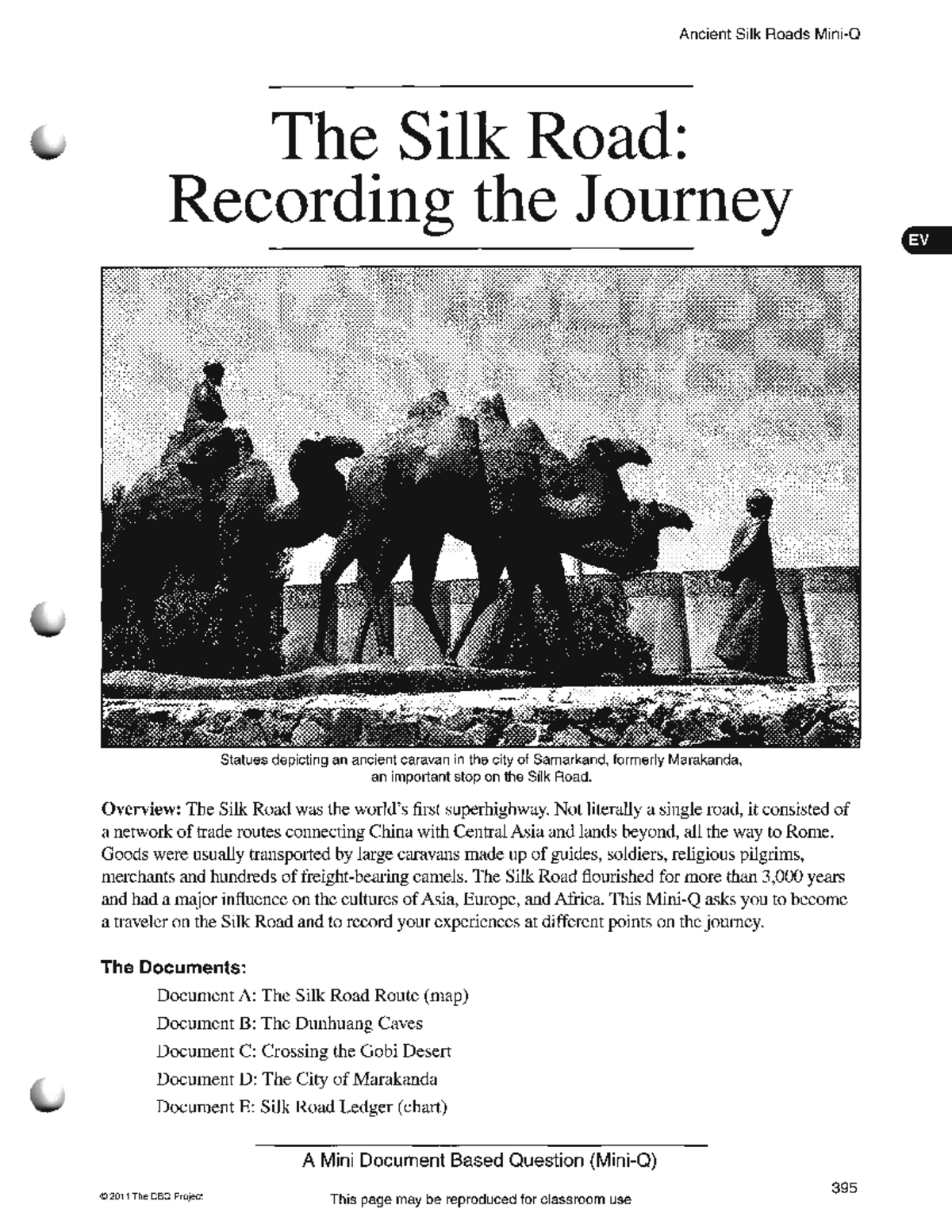 Silk road dbq no buckets - Ancient Silk Roads The Silk Road: Recording ...