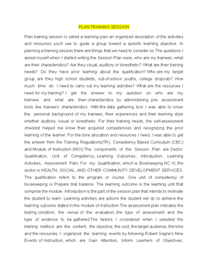 Supervised Work based learning (Written exam) - Supervised Work Based ...