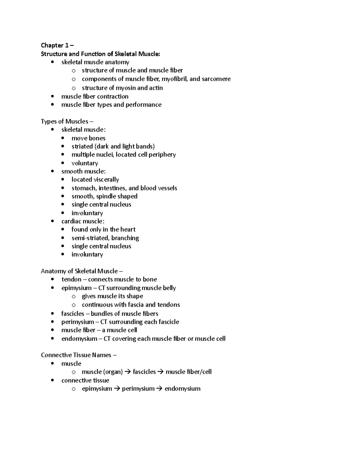 chapter-1-notes-chapter-1-structure-and-function-of-skeletal-muscle