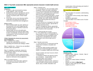 Risk assessment - Risk assessment: Risk to self: self-harm and suicide ...