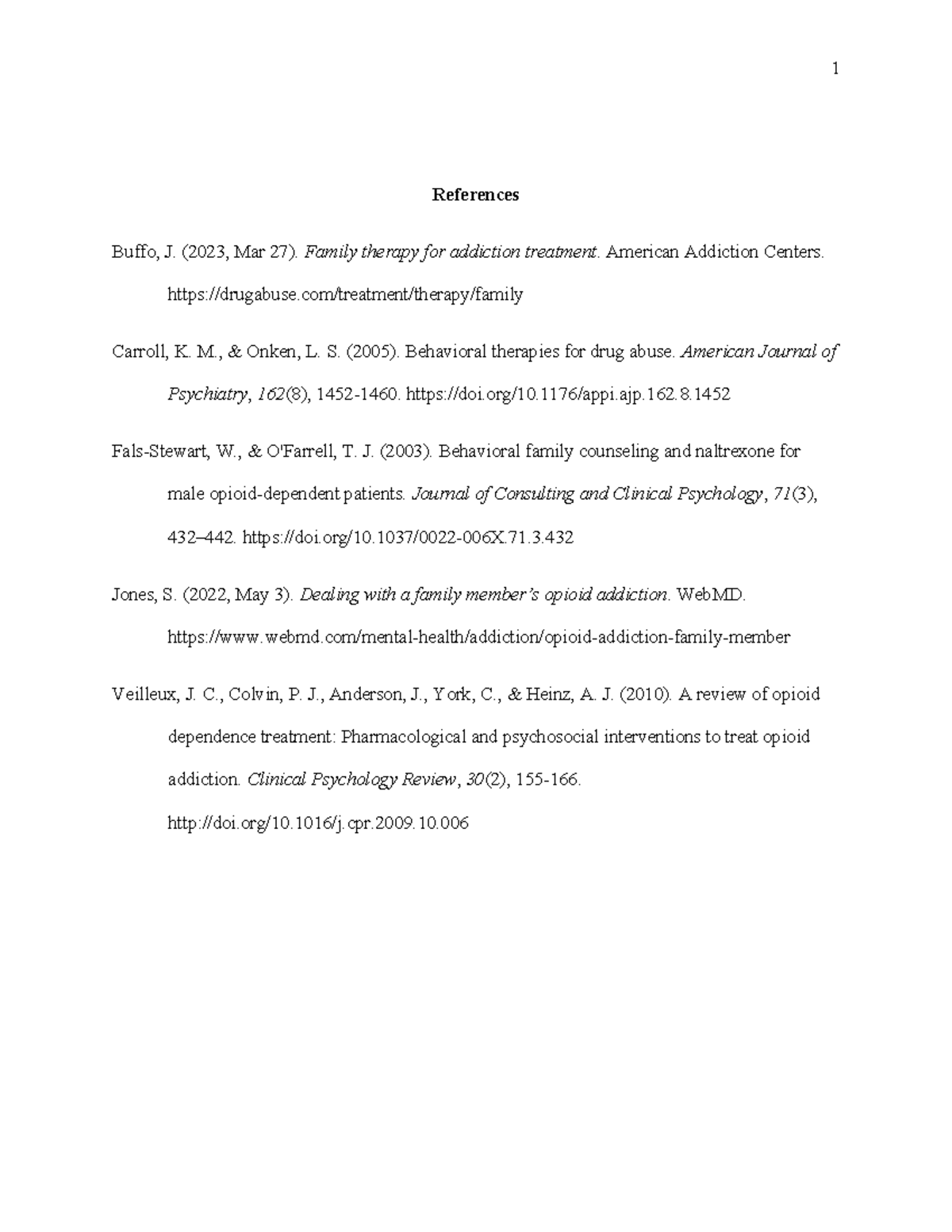 APA Style Reference Page - 1 References Buffo, J. (2023, Mar 27 ...