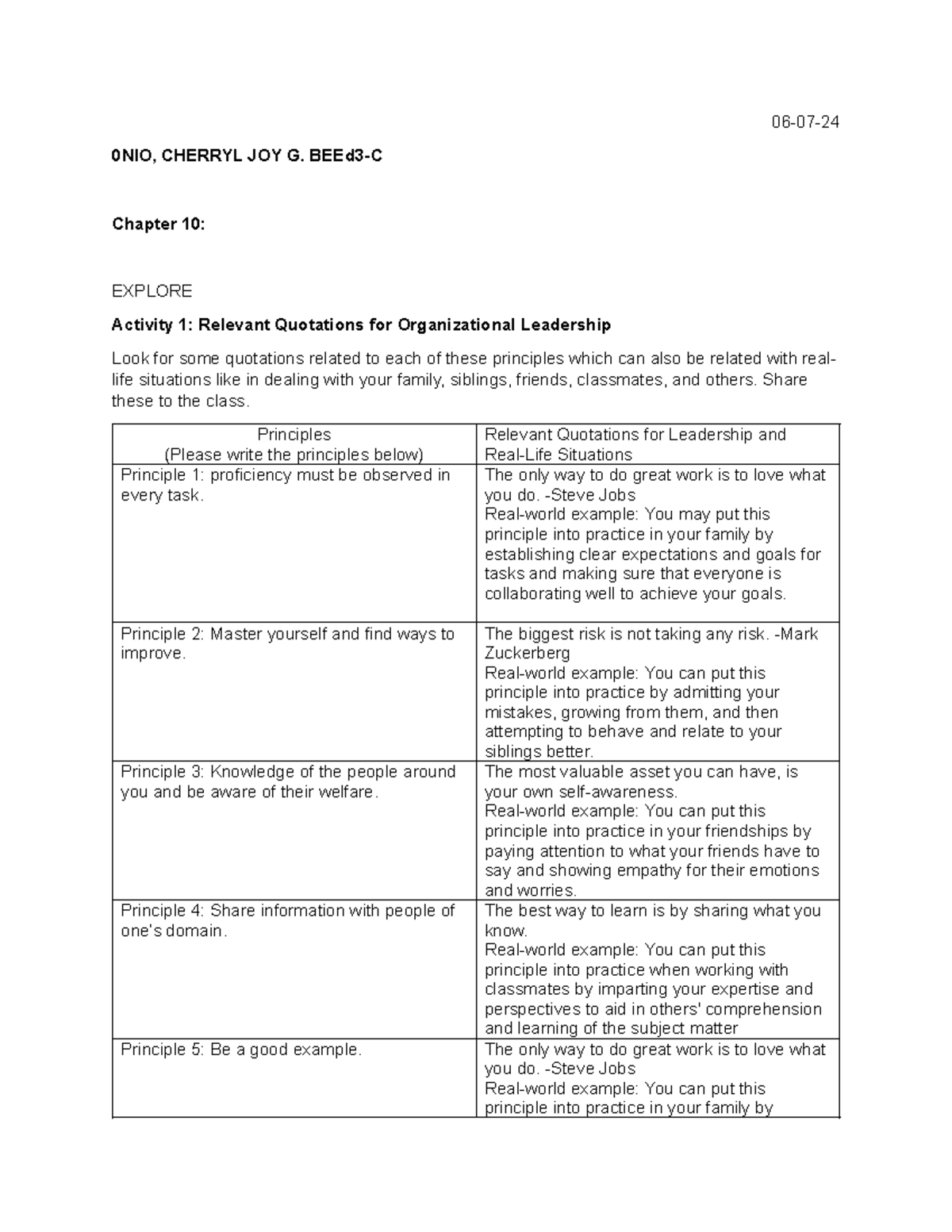 Chapter 10-Cherryl Joy Onio Beed 3C - 06-07- 0NIO, CHERRYL JOY G. BEEd3-C Chapter 10: EXPLORE ...