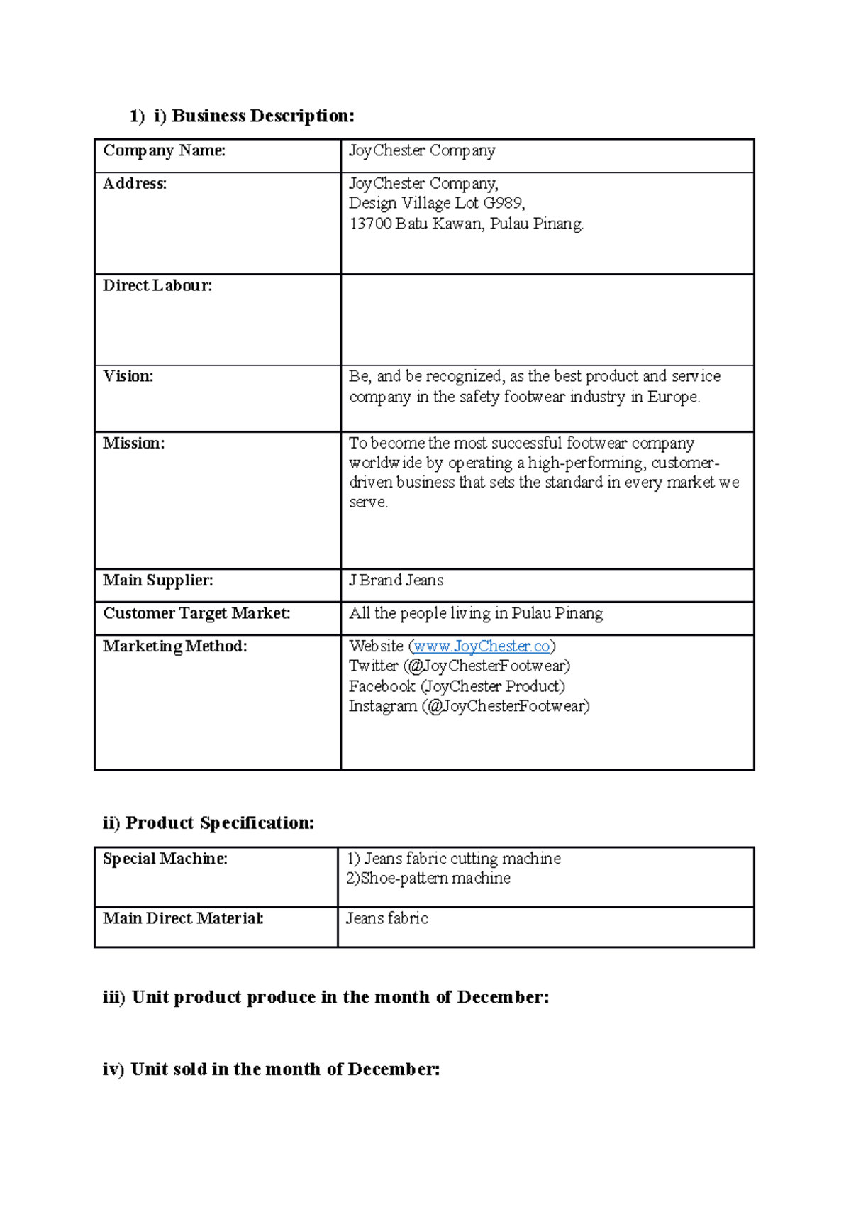 account matric 201/2019 rujukan for matric students - 1) i) Business ...