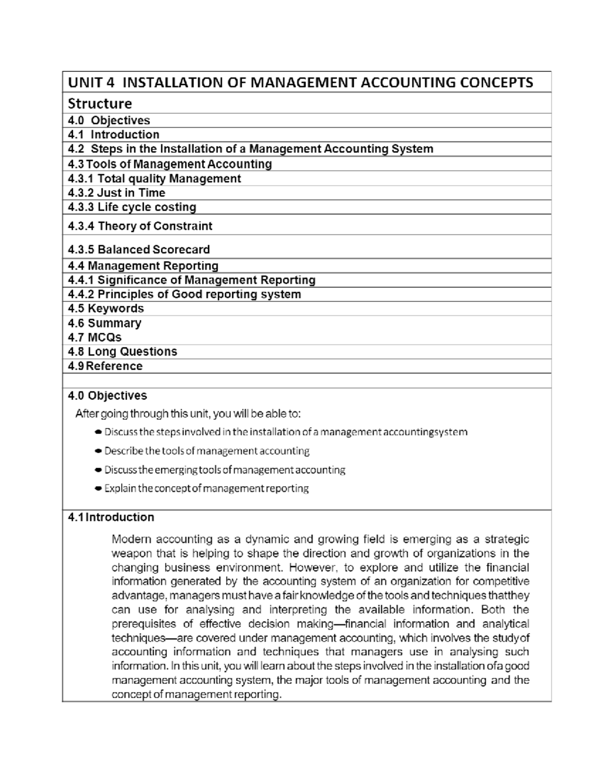 MA-Unit-4 - Self - Cost Accounting - Studocu