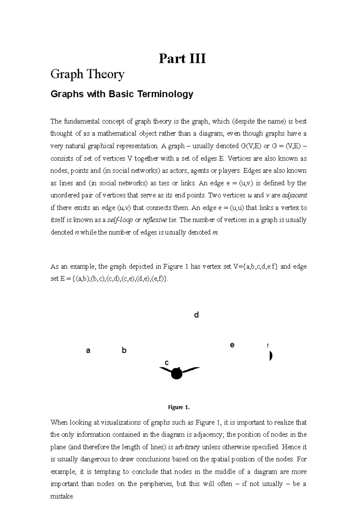 Unit Ii Discrete Maths Part Iii Introduction To Relations And Graph Theory Part Iii Graph 