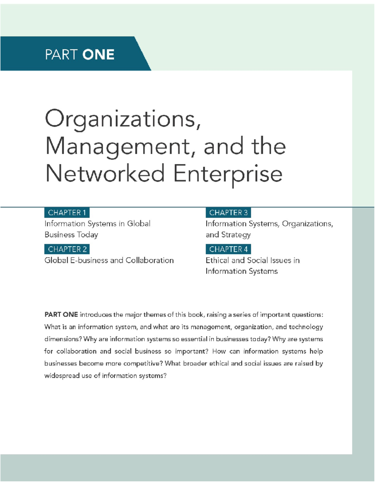 Laudon 17e Part 1 Ch1-4 - Preference Book - fruit, and household ...