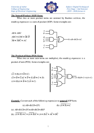 Octal-to-Decimal Conversion - College of Engineering First Stage / 2nd ...
