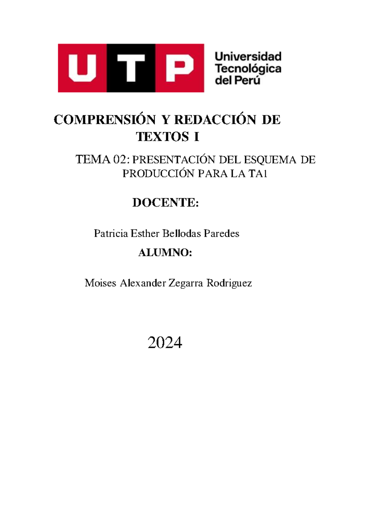 Esquema de produccion - COMPRENSIÓN Y REDACCIÓN DE TEXTOS I TEMA 02 ... Esquema de produccion - COMPRENSIÓN Y REDACCIÓN DE TEXTOS I TEMA 02 ...
