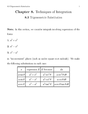 Moments and Centers of Mass - Chapter 6. Applications of Definite ...