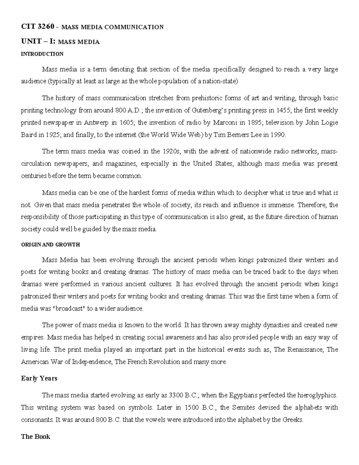LS unit 1 - good notes it is useful to many students i wish it may help ...
