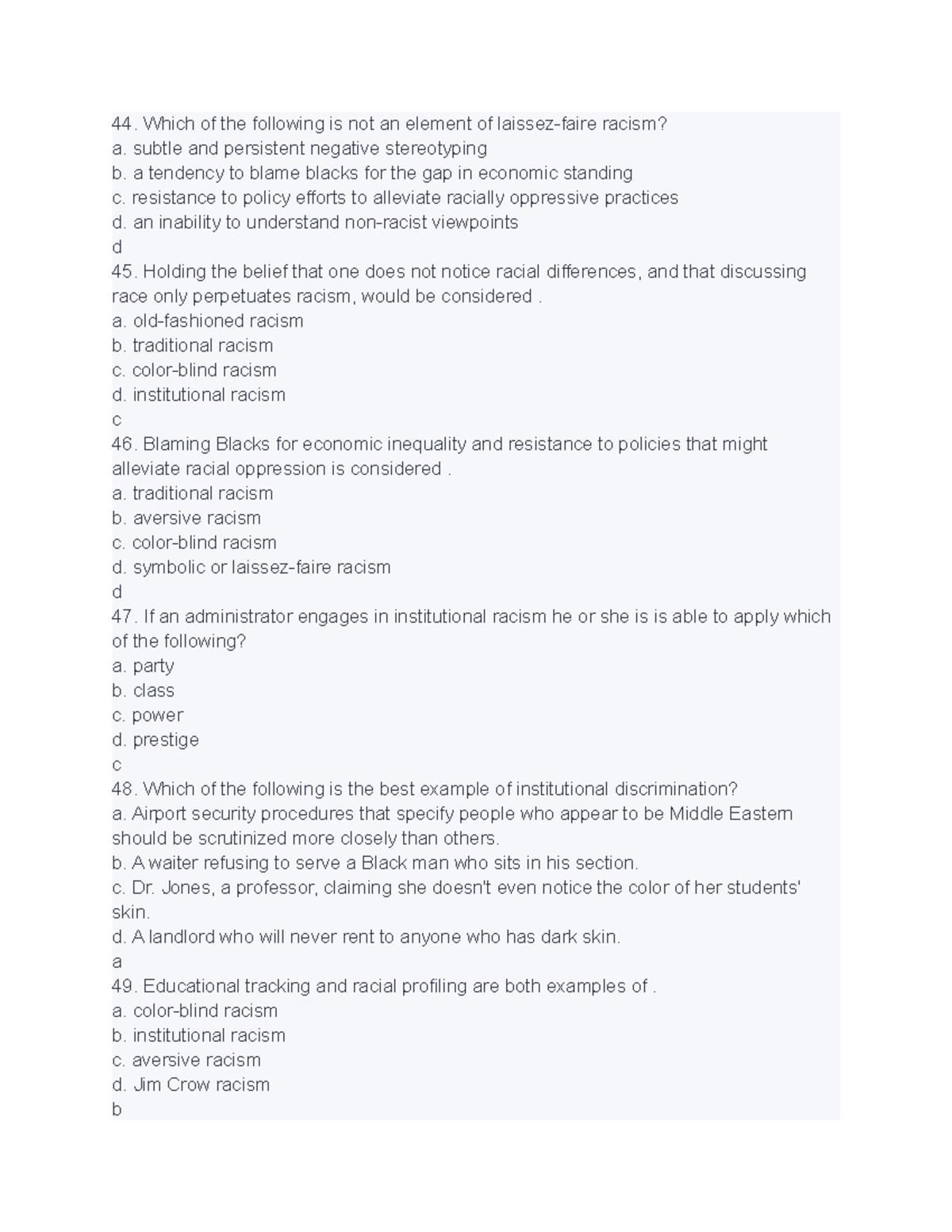 3s - practice questions - Which of the following is not an element of ...