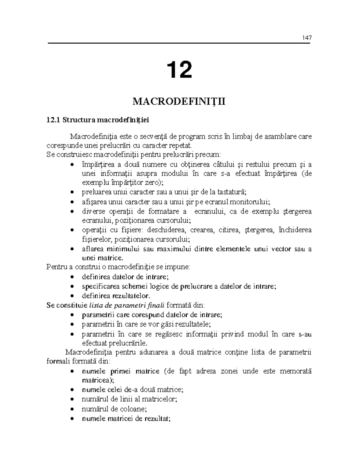 12 book30 capitolul 12 - 12 MACRODEFINIŢII 12 Structura macrodefiniţiei Macrodefiniţia este o ...