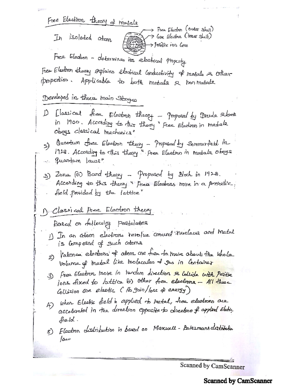 UNIT 1 - Semiconductor physics and computational methods - Studocu