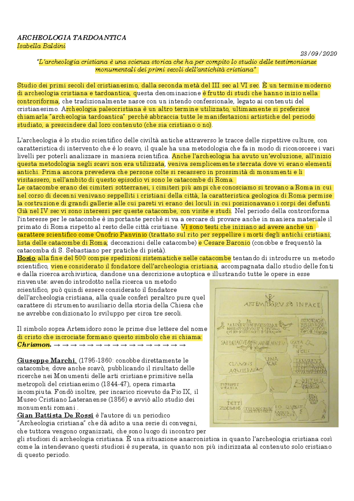 Archeologia tardo antica con immagini prof baldini - ARCHEOLOGIA ...