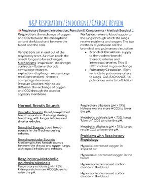 Quiz 5 practice for lecture bio 234 for professor s. verma - Quiz 5 Due ...
