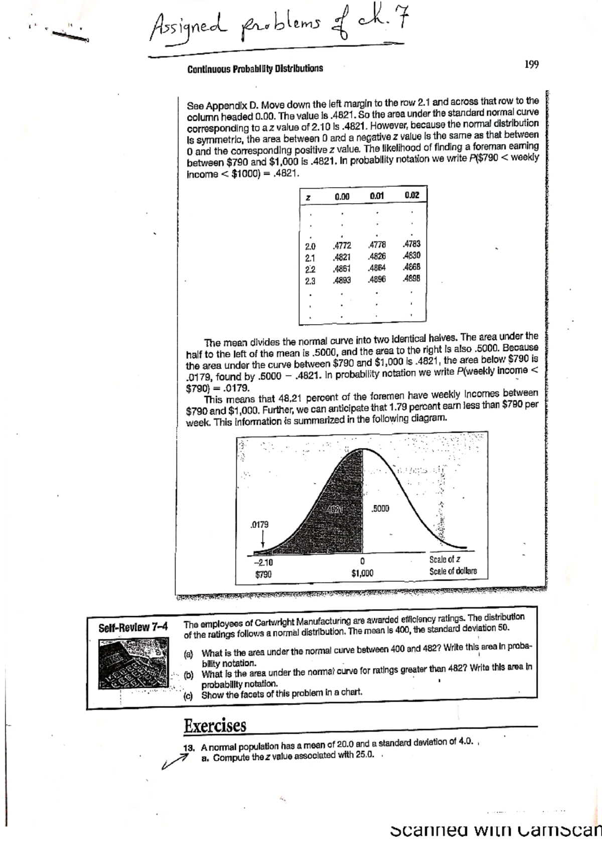 Assignment ch 7 - bmth - Business Math - Studocu