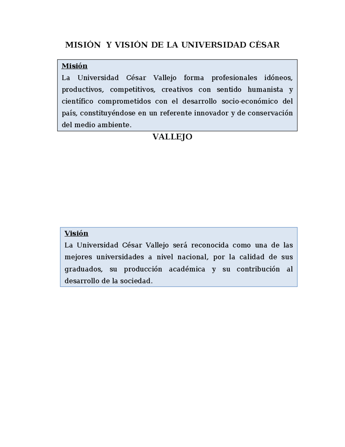Misión Y Visión UCV - contabilidad - MISIÓN Y VISIÓN DE LA UNIVERSIDAD ...