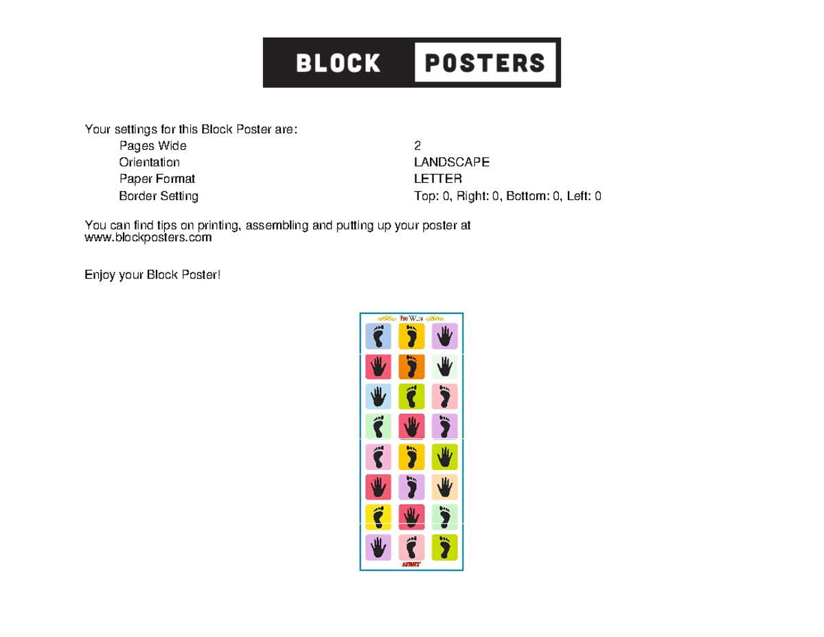 Blockposter-180233 - Psychology SL - Your settings for this Block ...