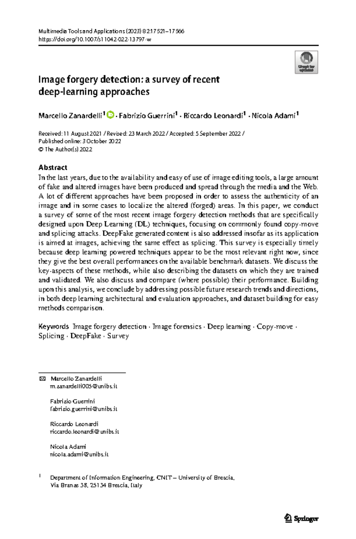 S11042-022-13797-w - Computer vision - doi/10.1007/s11042-022-13797-w ...