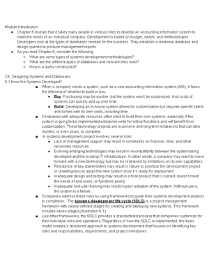 M2 C8.3 Notes Flowcharts ACC-315 - Chapter 8. 8 How do flowcharts ...