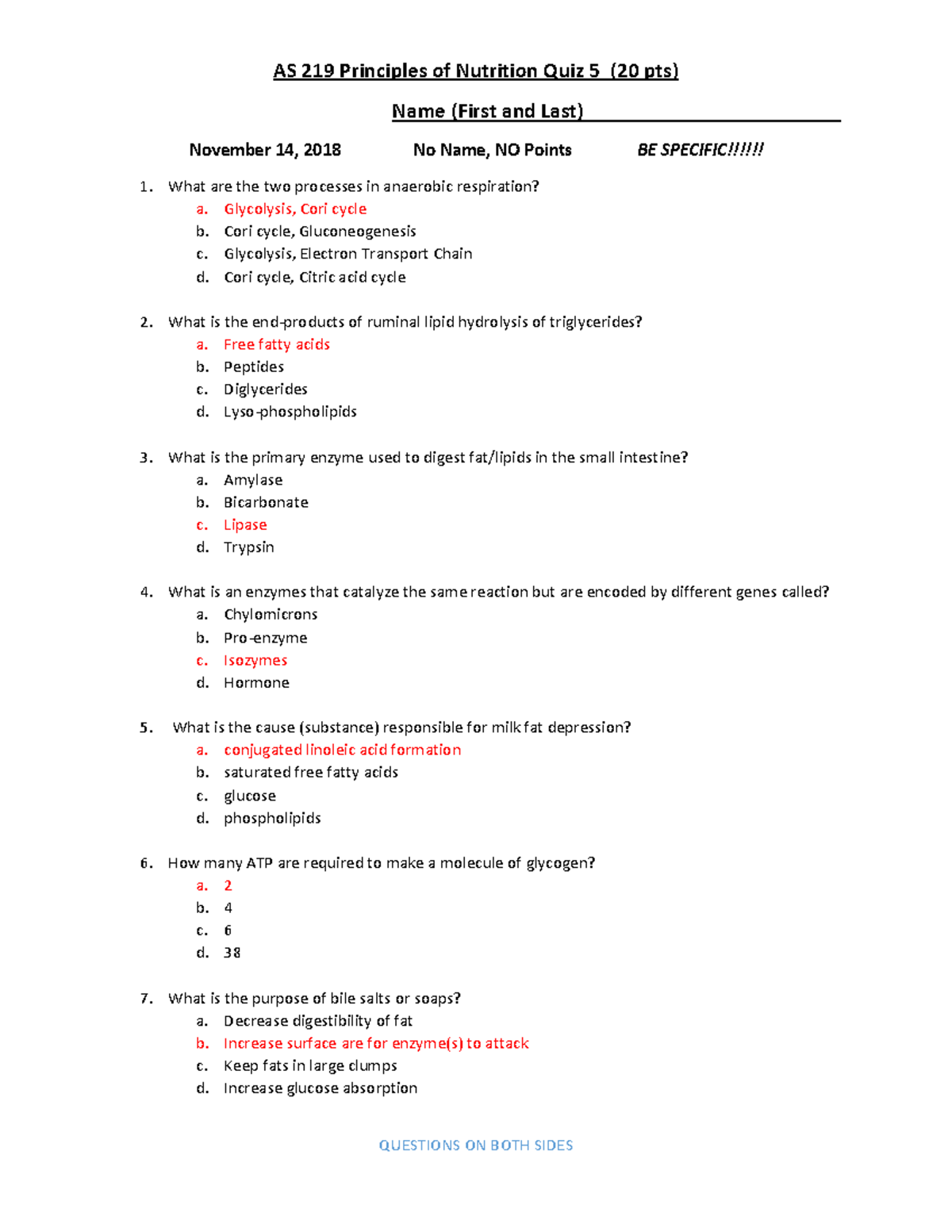 Nutrition Quiz 5 _ Nutrition Quiz #2 Flashcards – MRQOI