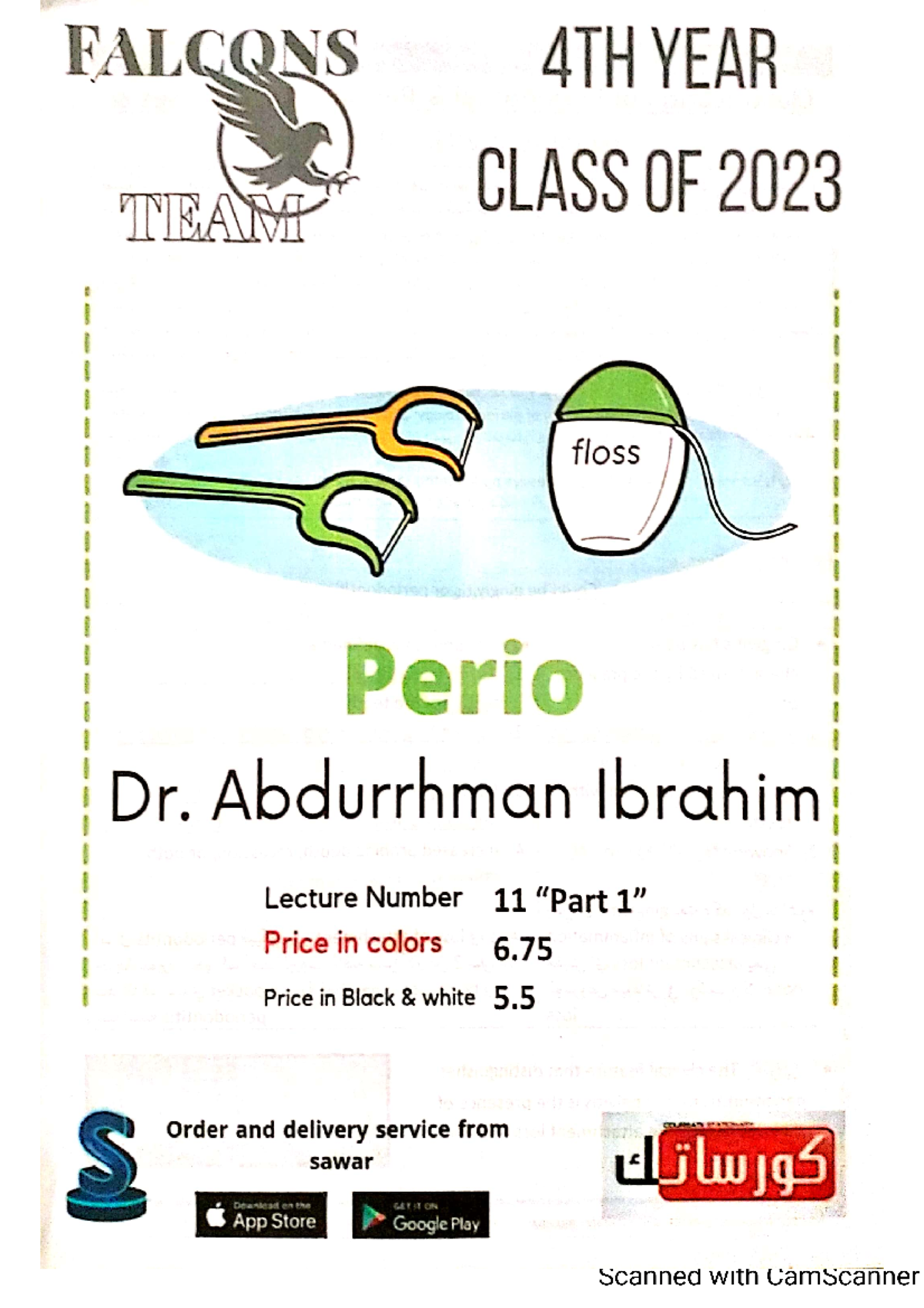 Lec 11 perio p1 - dental anatomy - Studocu