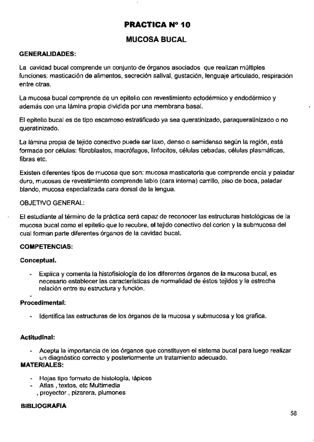 Practica 10 - Histologia Morfofisiologia Neyra Mijahuancas Jherson - Studocu