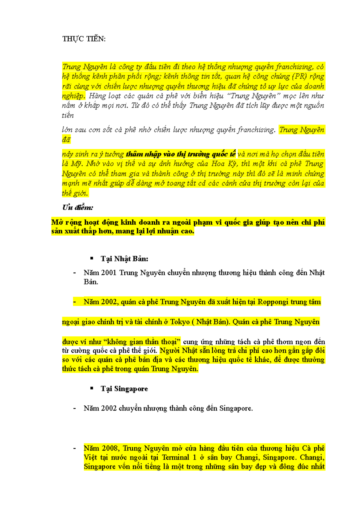 thuc tien trung nguyen - THỰC TIỄN: Trung Nguyên là công ty đầu tiên đi ...