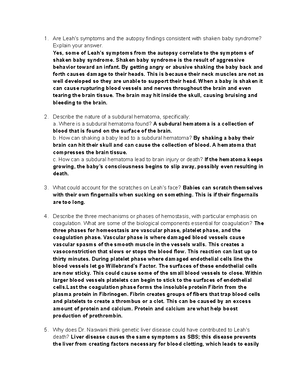 Chapter 3 Answer Sheet - Student Name: MED 120: Week 3 Answer Sheet ...