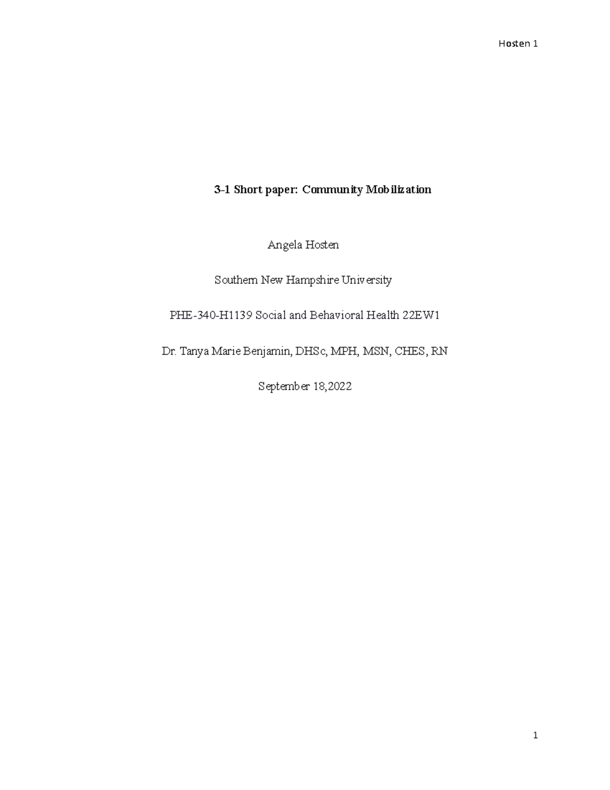 Community Mobilization for HIV Prevention - Studocu